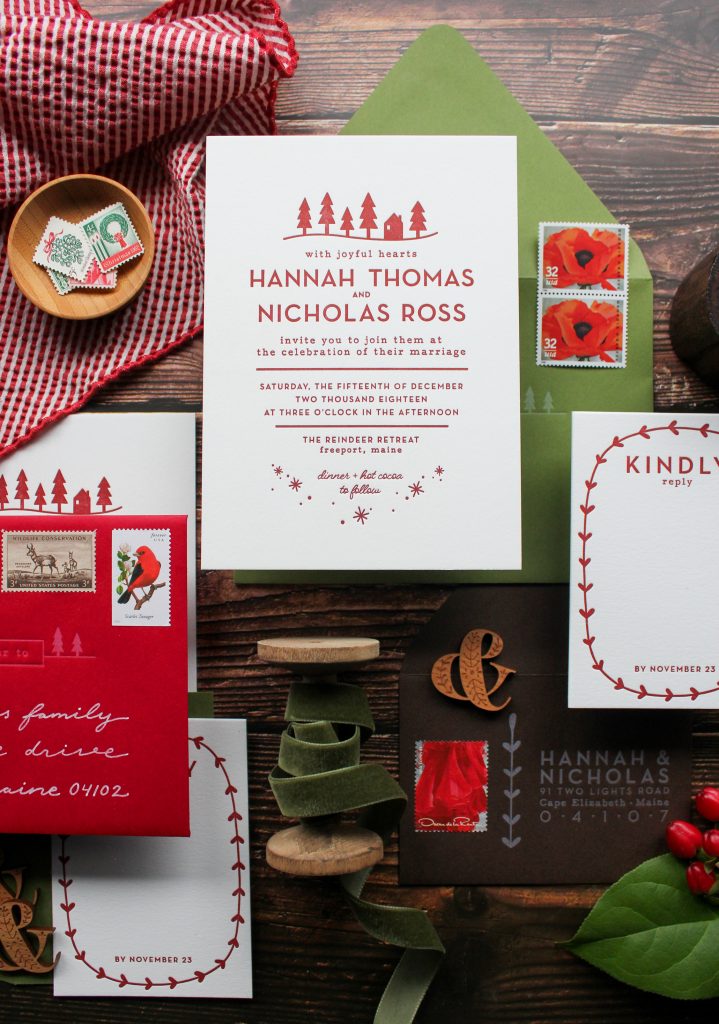 Nordic Hygge Winter Wedding – The Chatty Press Custom Design Co.